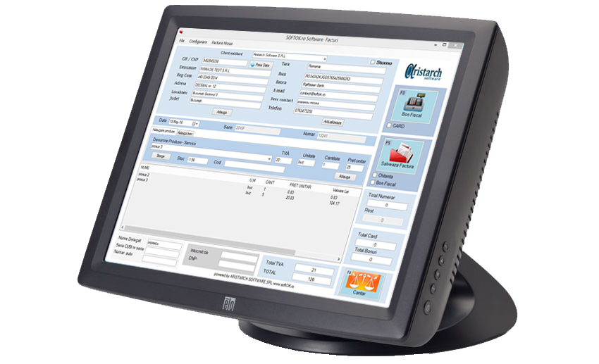 Modul Facturare/Bon Fiscal - Criasoft Solutions